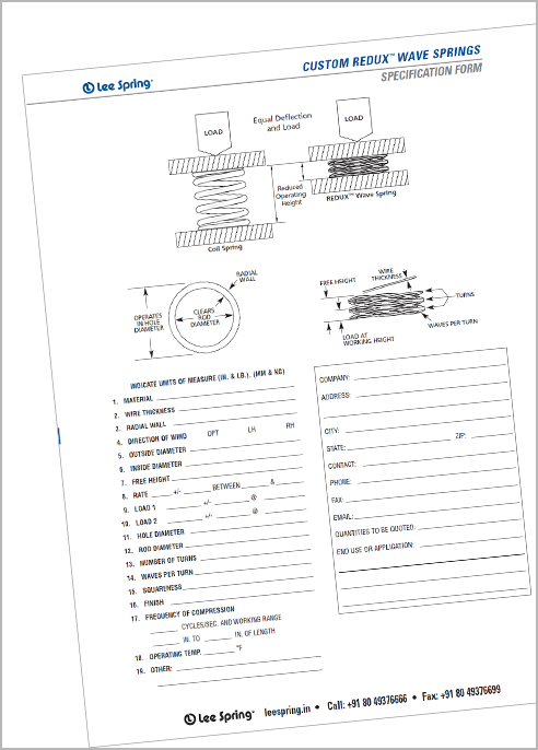 Request a Free Catalog | Lee Spring